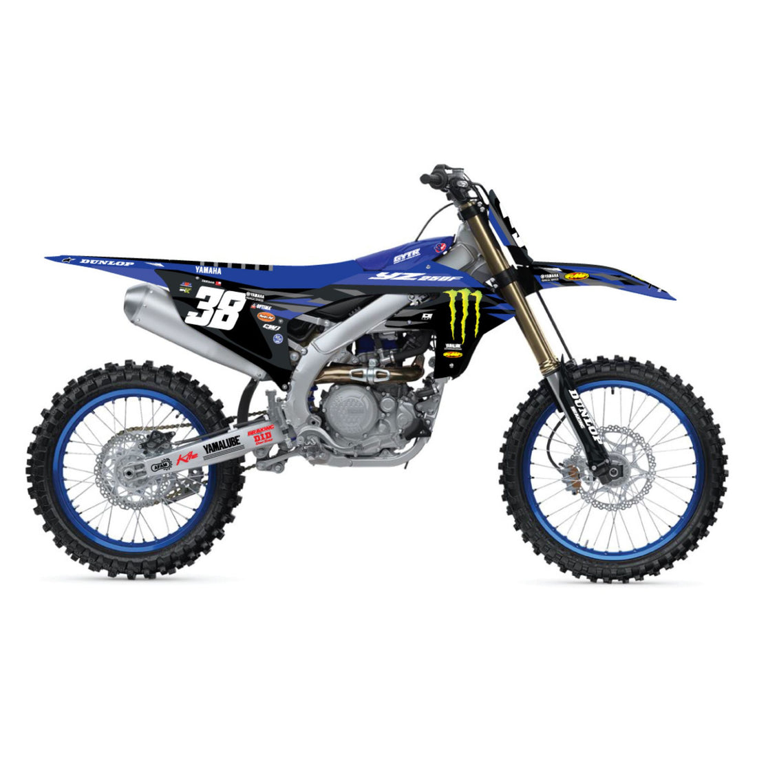 D’COR Visuals – 2025 Monster Energy Factory Yamaha Star Racing Graphics ...