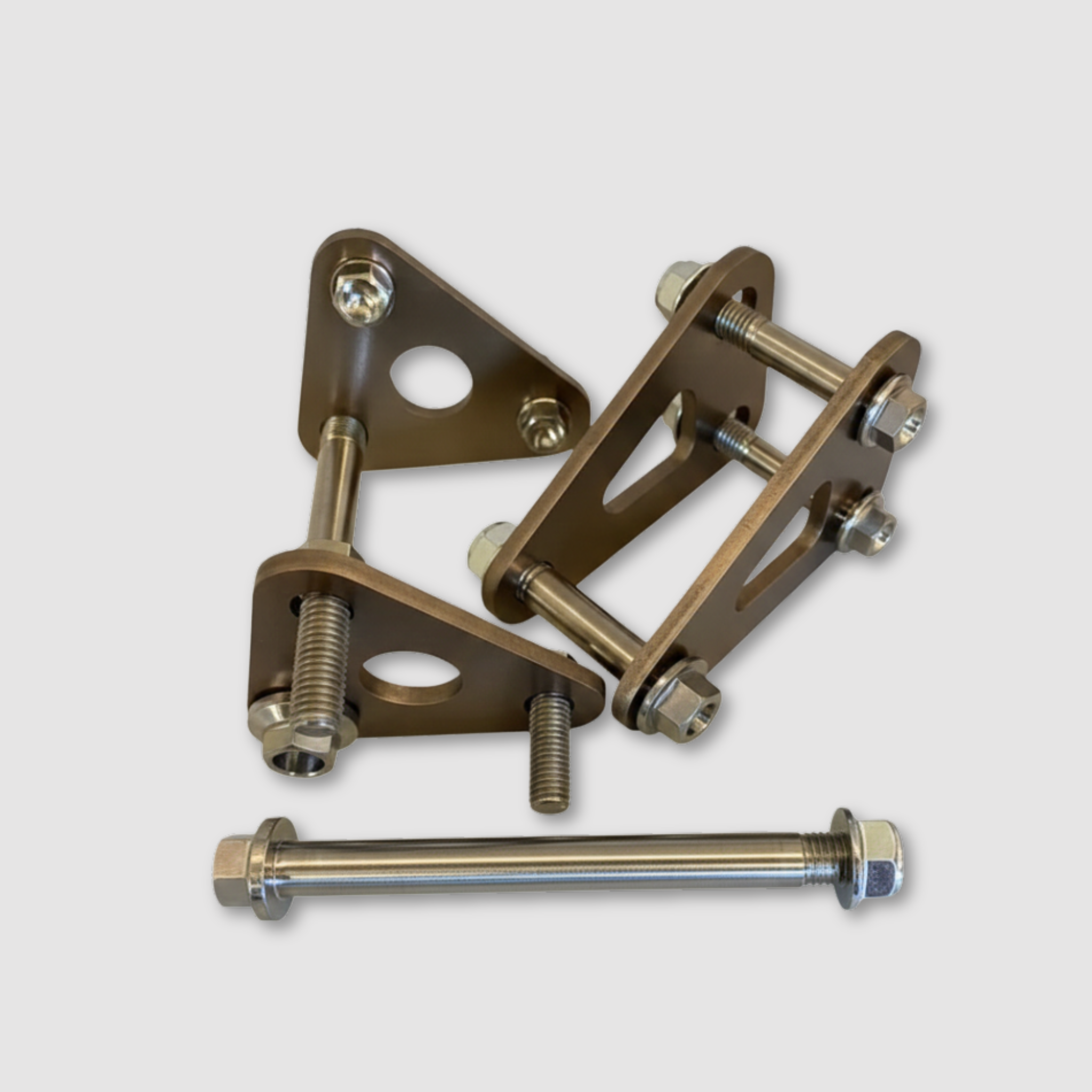DocWob Engine Mount & Head Stay Plates with Bolts – KX500 – Doc Wob